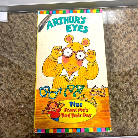 Media | 1997 Vhs Arthurs Eyes Arthur Two Episode Tape | Poshmark